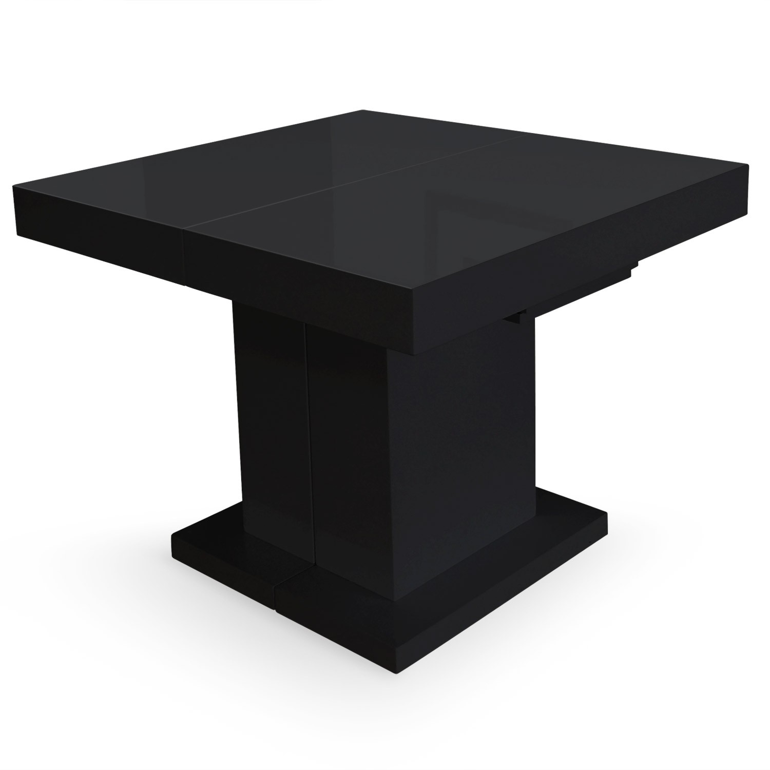 Table extensible Mustang Noir laqué br16250noir