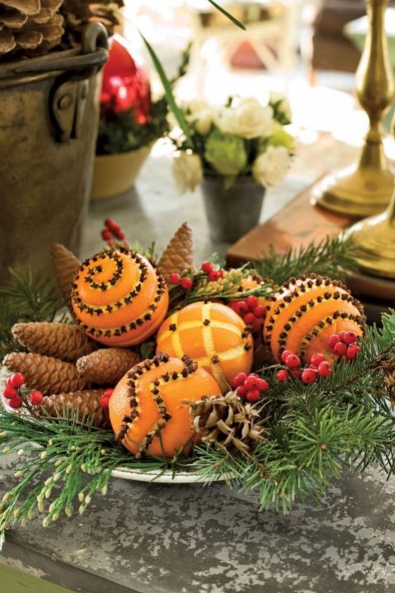 Comment réaliser des décorations de Noël qui sentent bon l'orange et ...